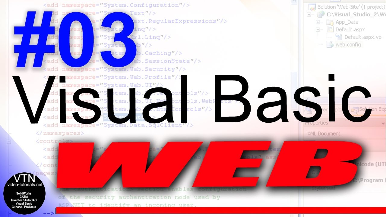 V2 03 VISUAL BASIC  2008   ( Tutorial  Using Controls )