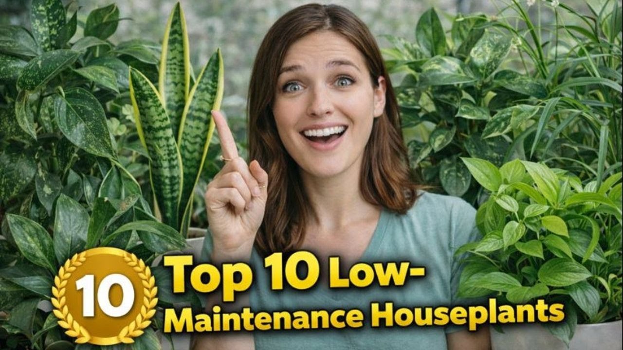 Top 10 Low-Maintenance Houseplants — Perfect for Beginners