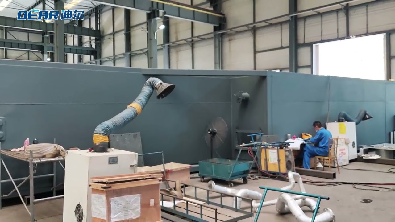 Deir air separation skid mounted cold box