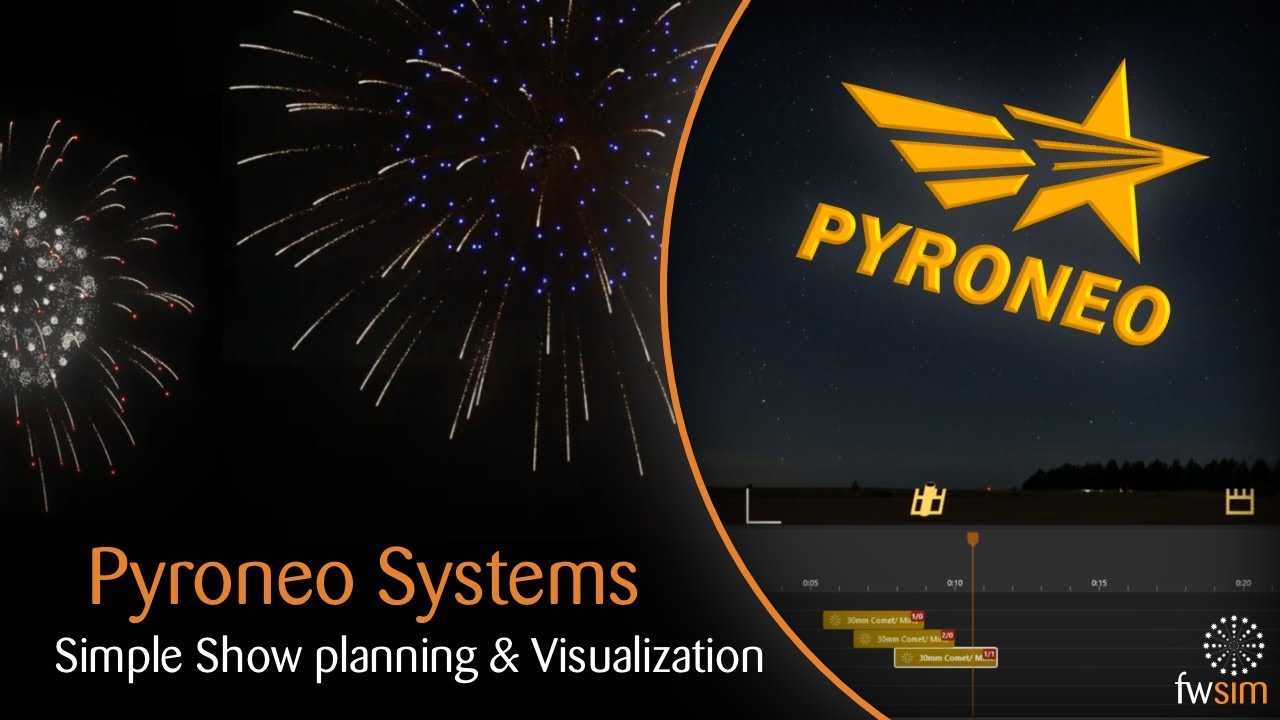 Pyroneo Firing System: How to plan your show in FWsim Pro 🔥🎇