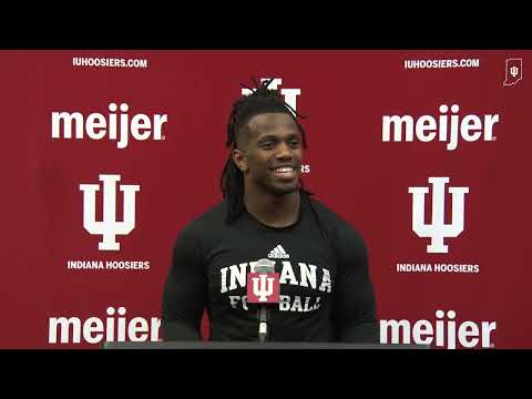 Watch: IU football transfer running back Justice Ellison Q&A – The ...