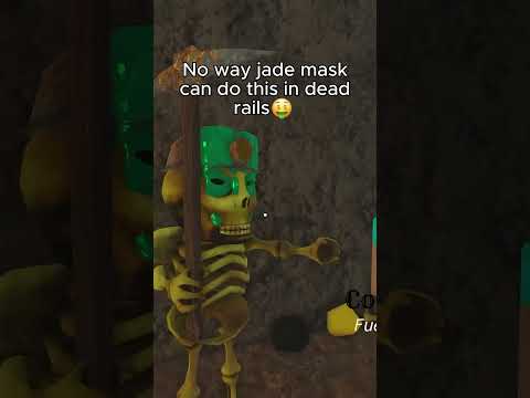 JADE MASK SKELETON in Dead Rails Roblox (No Script) | Dead Rails Mines Spreedrun Guide #deadrails