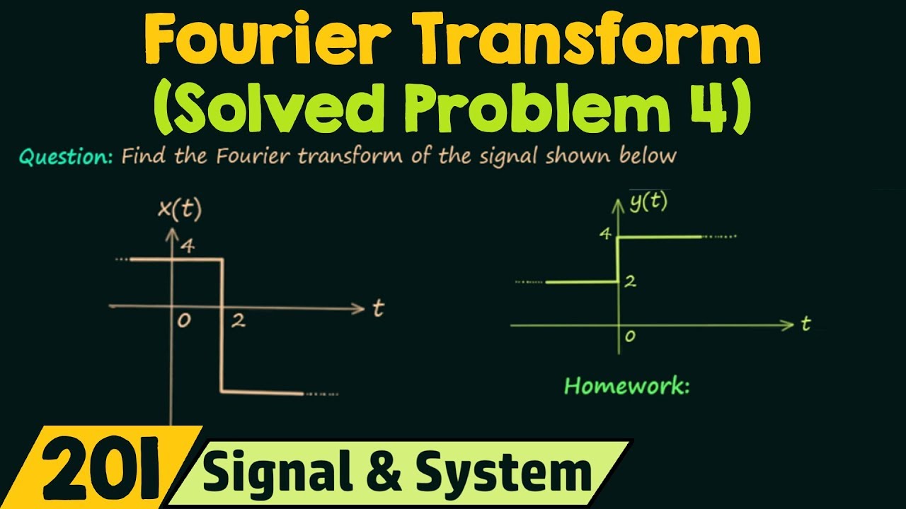 Fourier Transform (Solved Problem 4)