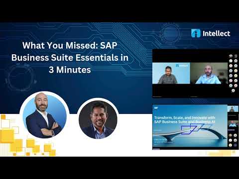 SAP Business Suite: Key Highlights & Insights