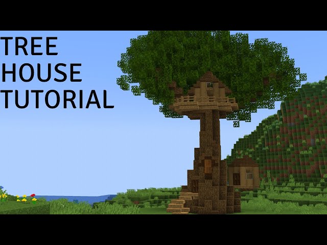 Simple Survival Treehouse Minecraft Map