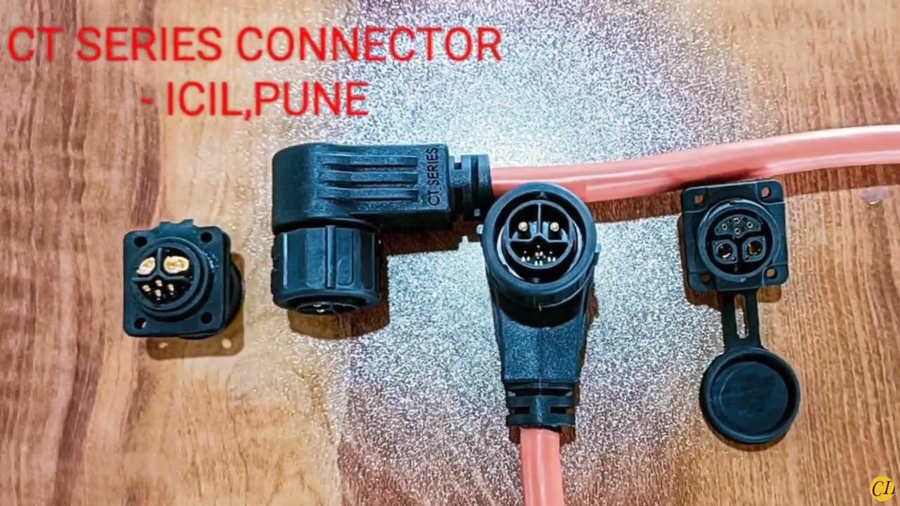 CT Series 2+4 Male/Female EV Connectors