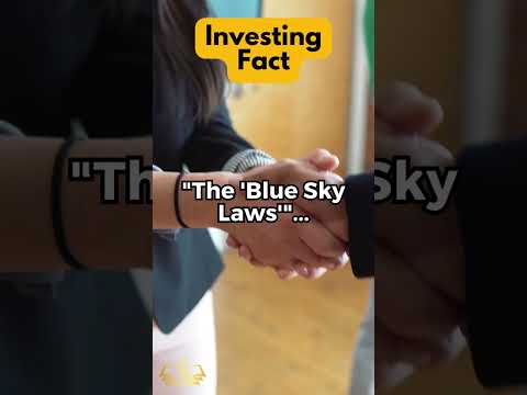 The 'Blue Sky Laws'