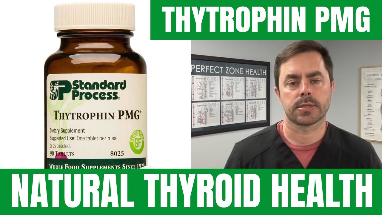 Standard Process Thytrophin PMG Review - Thyroid Health Supplement - hypothyroidism, Hashimoto's