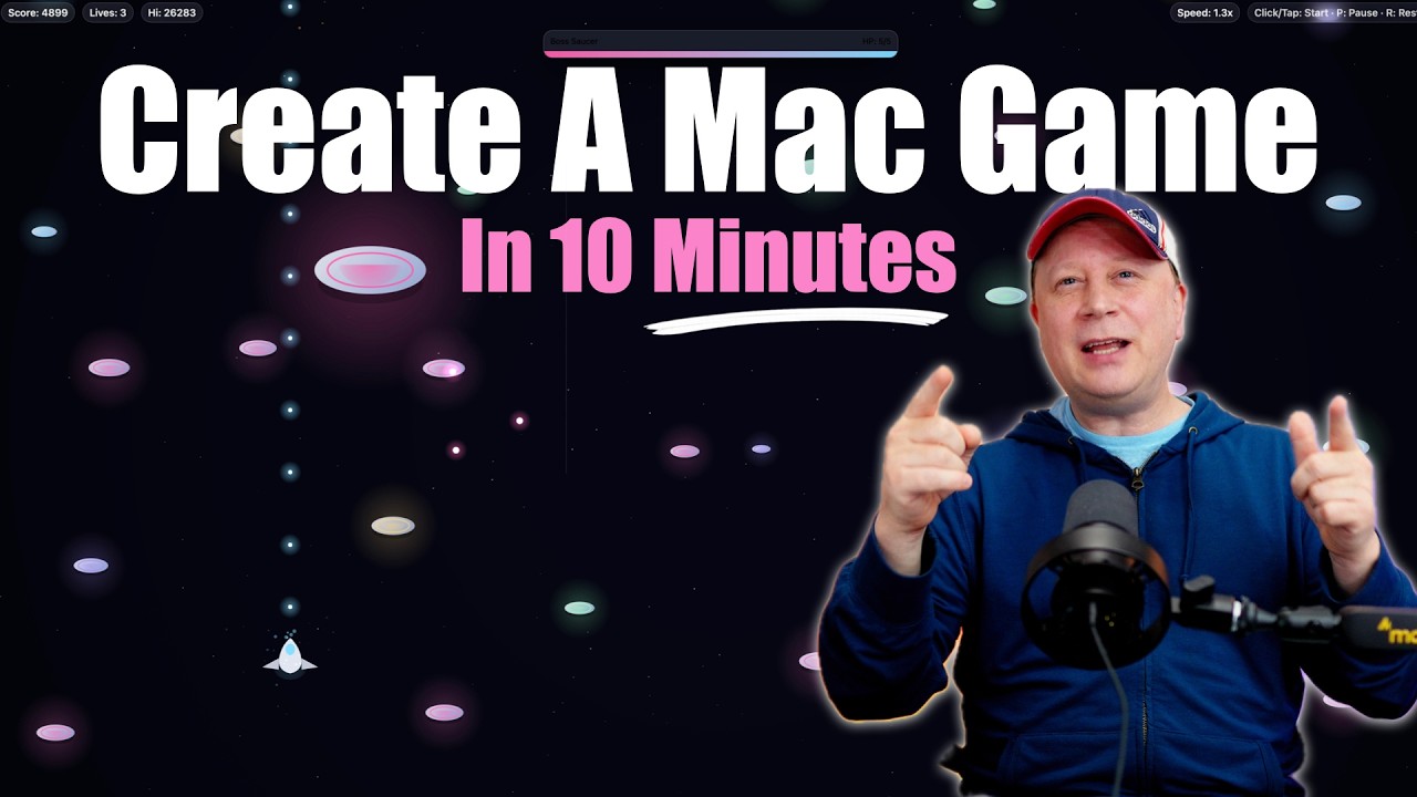 I Built a Playable Arcade Game on My Mac in 10 Minutes (With ChatGPT)