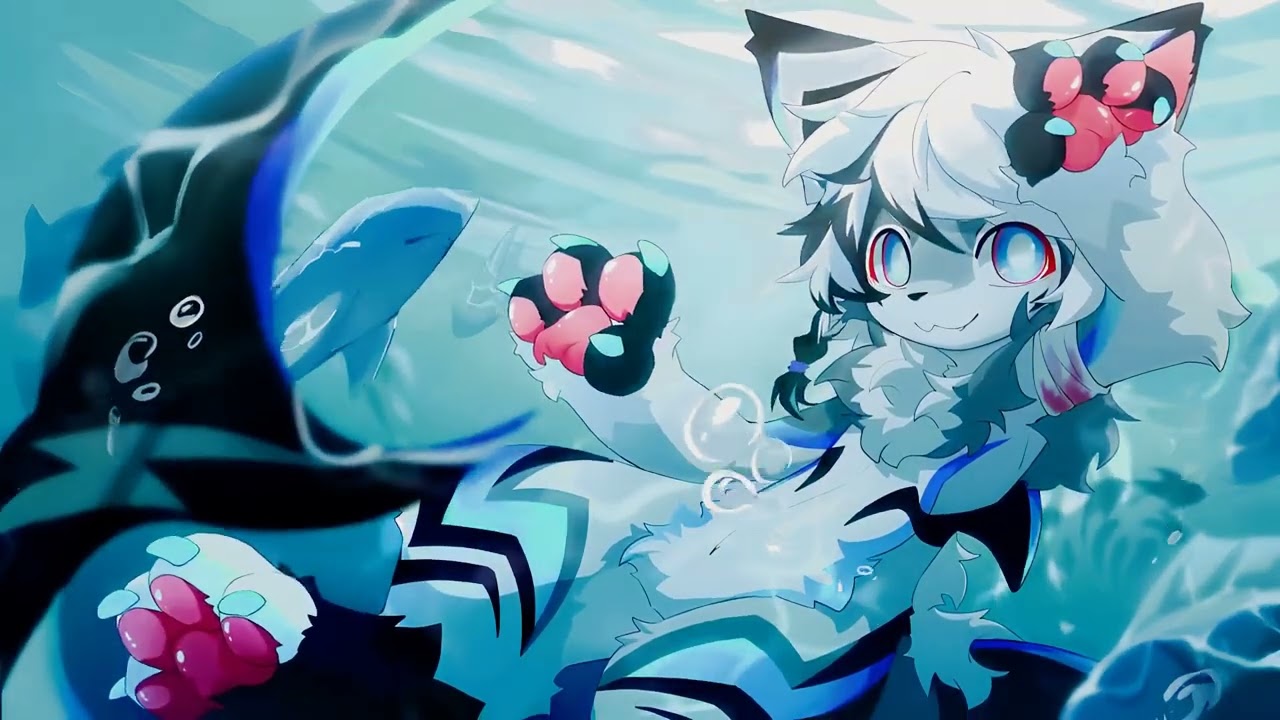 Furry Underwater Live Wallpaper