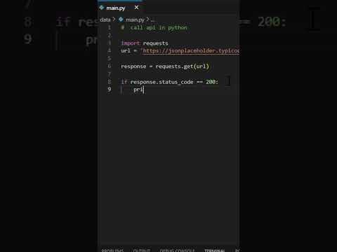 How To Call API In Python