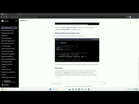 how to get subprocess output in python