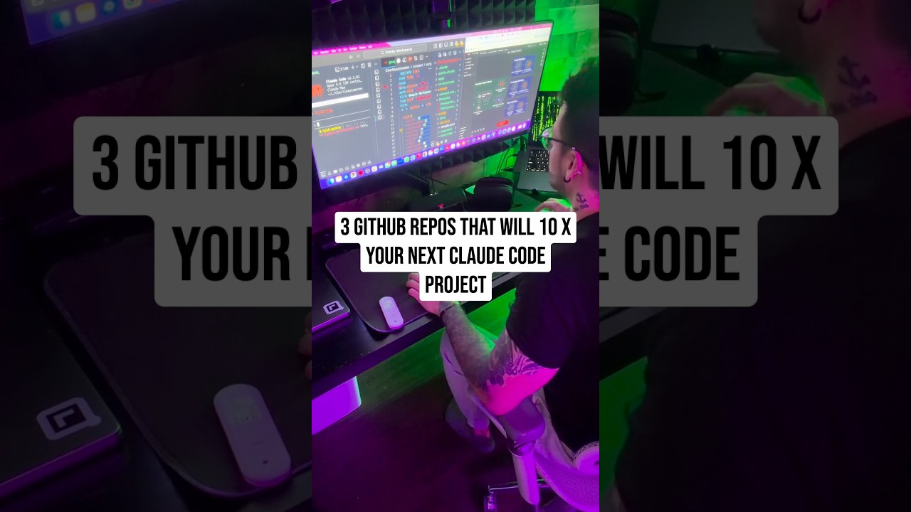 3 New GitHub Repos To 10x Your Claude Code Projects