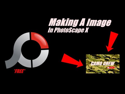 Making A Channel Art In Photoscape X (Free software)