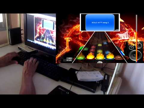 Guitar Flash Custom - The WTF song 2 solo - MrGregMurphy 100% FC Expert with hands