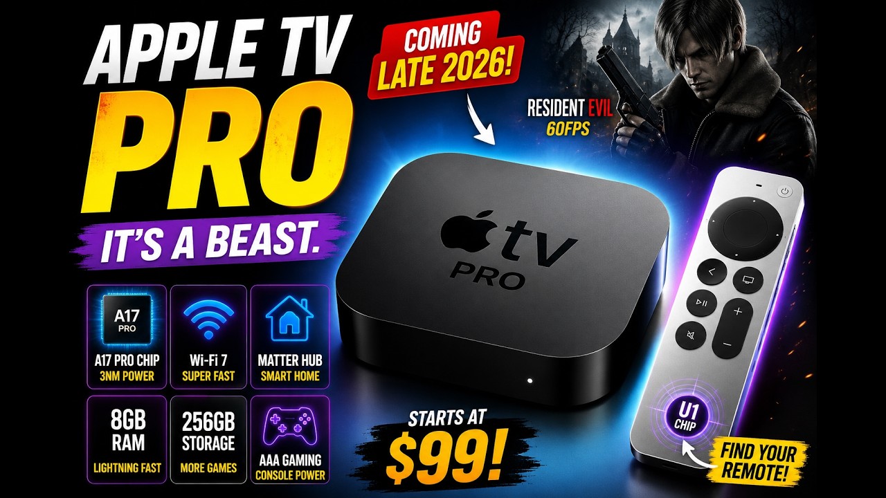 Apple TV Pro 2026 LEAKS: The Price is INSANE! 🤯 (Don't Buy Yet)