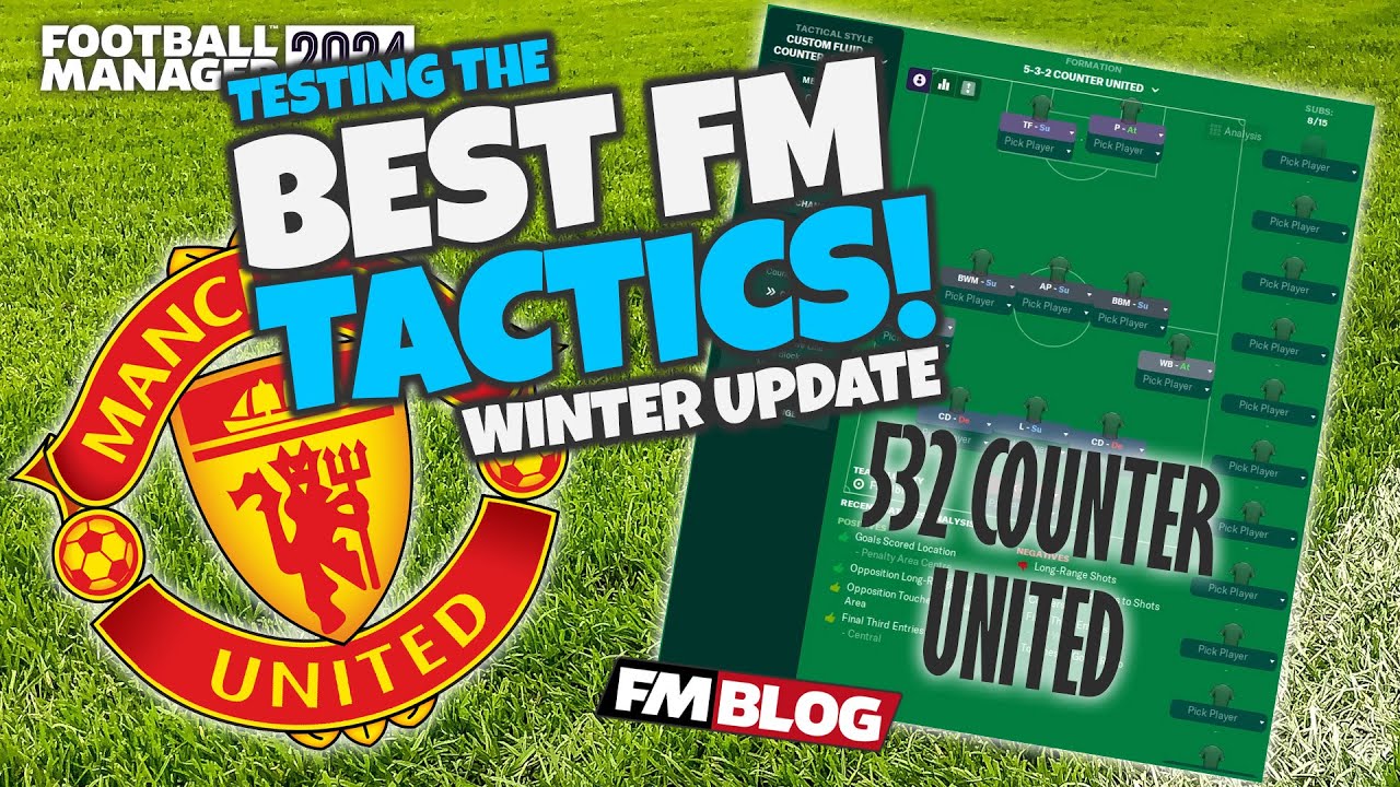 Evaluating the 5-3-2 Counter United Tactic in Football Manager 2024 | Galaxy.ai