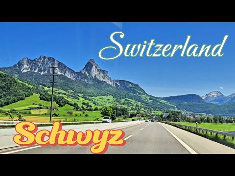 LUZERN TO SCHWYZ SCENIC ROAD: WHERE THE ALPS MEET THE ROAD