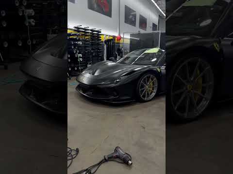 Ferrari F8 Protected from brutal Arizona sun! XPEL XR+ Blocks 96% of Heat! #automobile