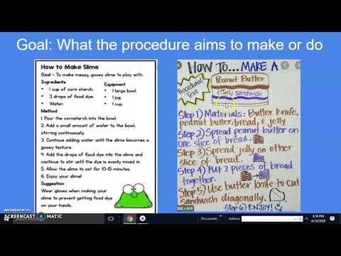 Procedural Text