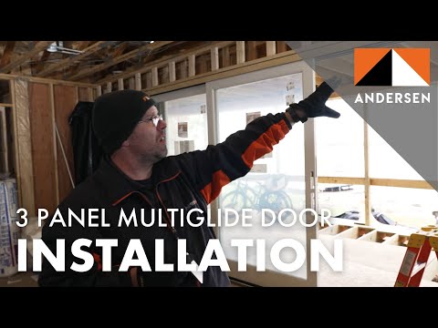 Installing a MultiGlide⢠door with automation | Andersen Windows