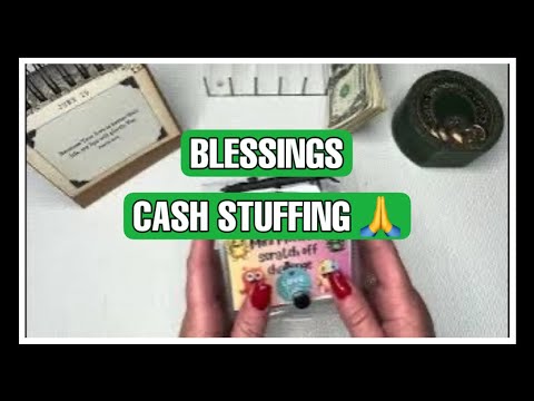 BLESSINGS CASH STUFFING🙏 | INCREDIBLY GRATEFUL | SINGLE MAMA | Ep. 457