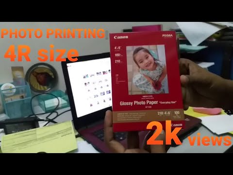PHOTO PRINTING | CANON G2000 | 4R Size Photo| Glossy Photo Paper |