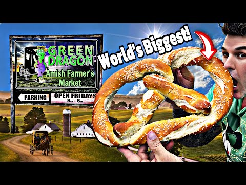 Food Crawl The LARGEST Amish Farmers Market Lancaster PA