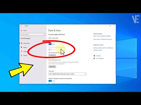 Fix Can't Set Time Zone Automatically on Windows 10 | How To Solve Set Time Zone Greyed Out ⏰ ✅