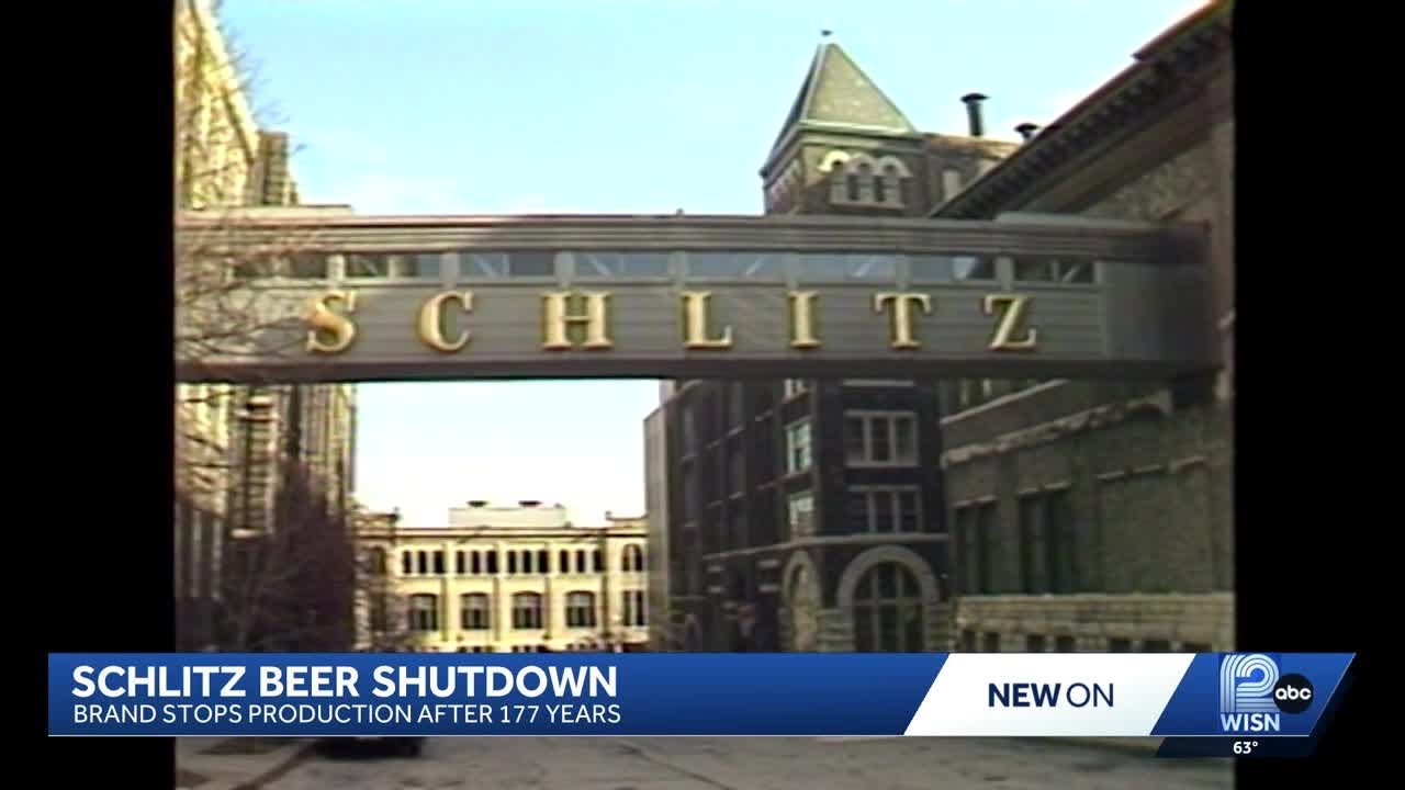 Schlitz Brewing Shutdown