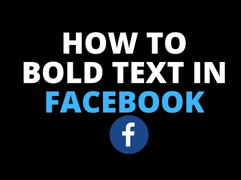 Bold text generator for facebook: How to bold text in facebook 2022