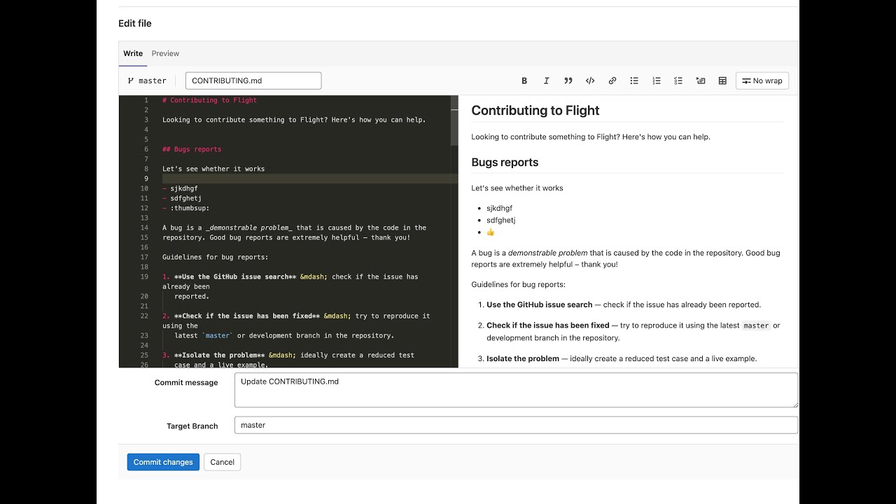 Markdown Live Preview