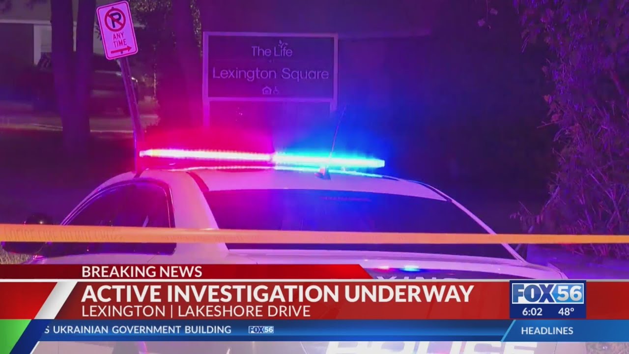 Lexington officer involved in Lakeshore Drive shooting