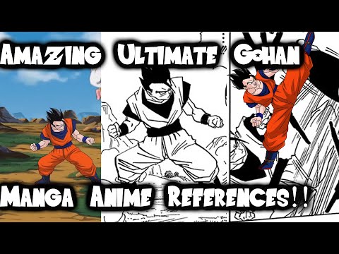 Amazing Ultimate Gohan Anime Manga References!! Dokkan Battle New DFE