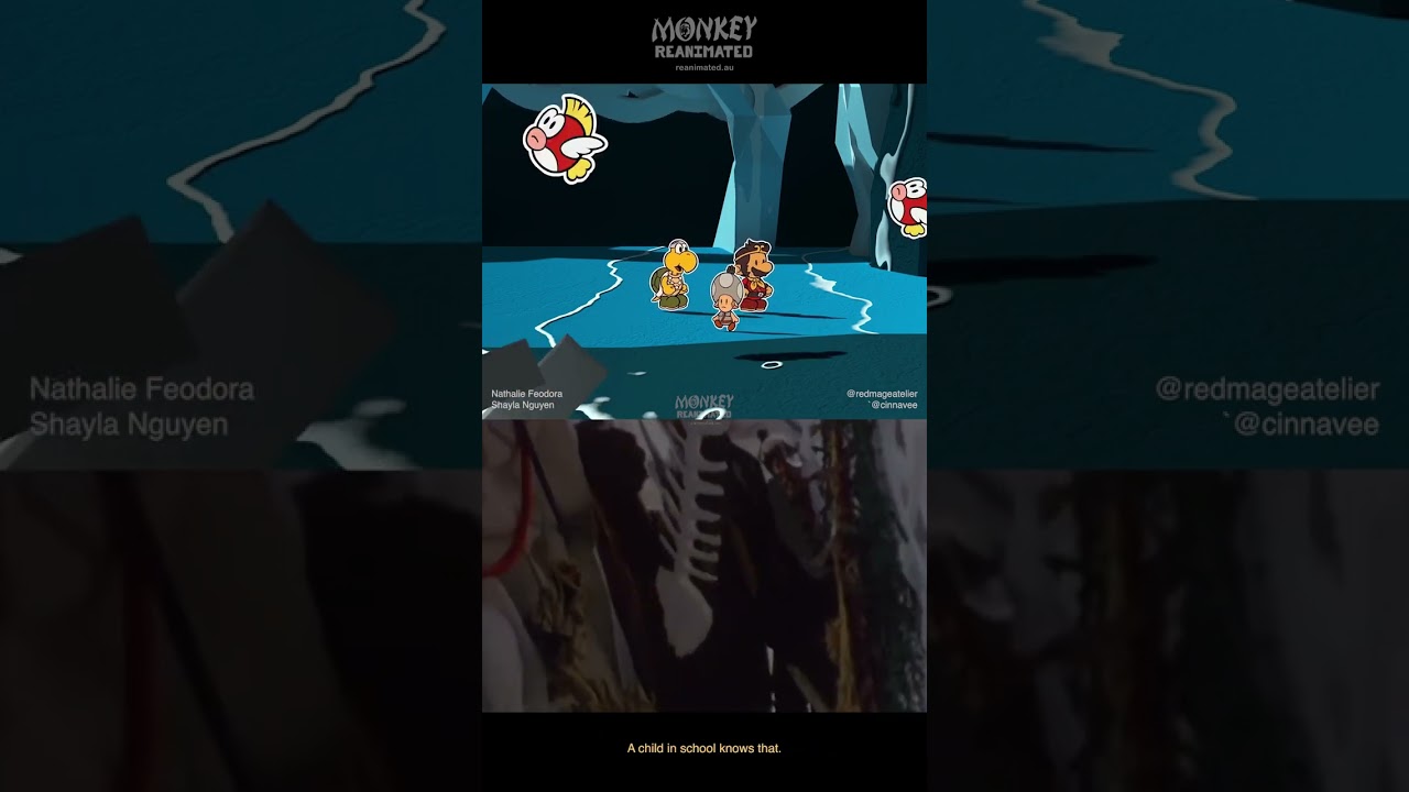 MONKEY REANIMATED OUT NOW! @redmageatelier (IG)@Cinnavee#reanimated #2danimation #animation