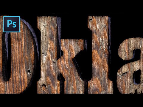 3D Wood Text Effect | Photoshop Tutorial with Free Textures