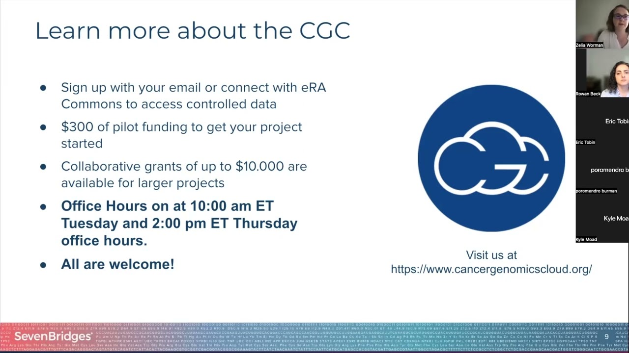 CGC webinar May 2022