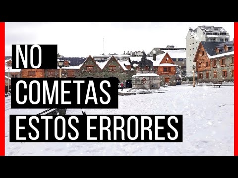 🔴 11 ERRORES al VIAJAR a BARILOCHE. Consejos y sugerencias en tu viaje a la patagonia Argentina