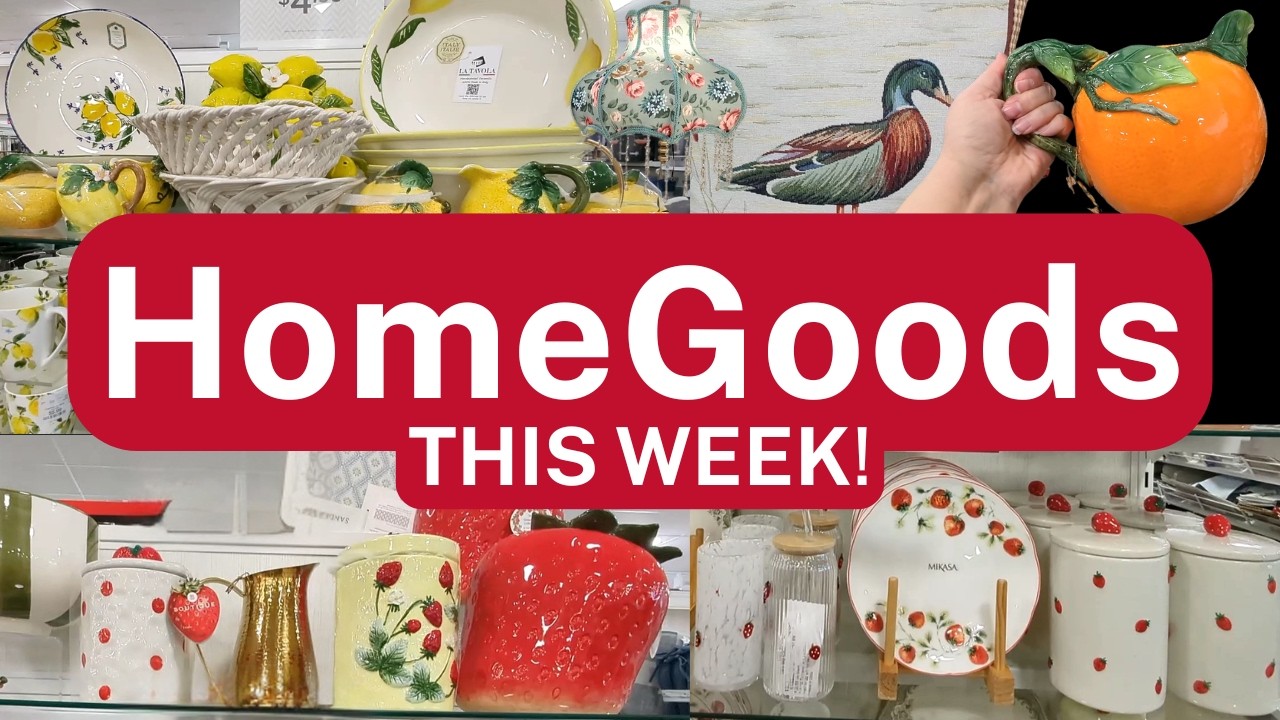 HomeGoods: What's New This Week? New Home Decor Finds- May 7, 2026