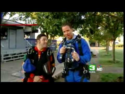 KCRA 3 Reporter Gets Ready For Big Jump