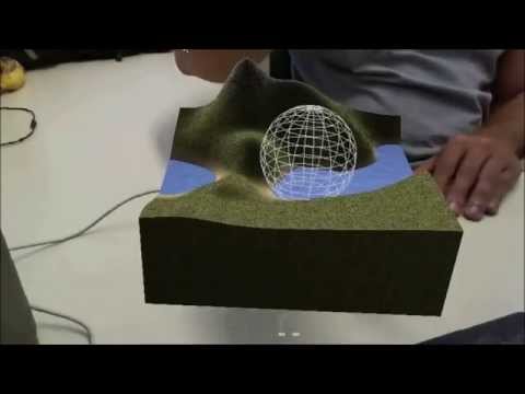 Gesture-Based Manipulation of Virtual Terrains on an Augmented Reality Environment