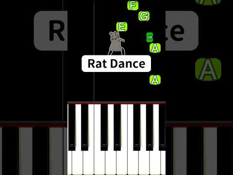 Rat Dance | Chess Type Beat (Piano Tutorial) #shorts