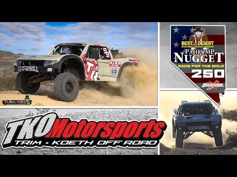 TKO Motorsports Pahrump 250 2016 (RAW FOOTAGE)