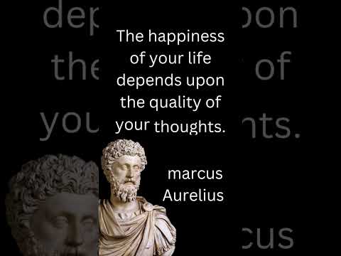 "The Power of Positive Thinking" by Marcus AURELIUS.#stoicquotes #powerfulquotes #motivation