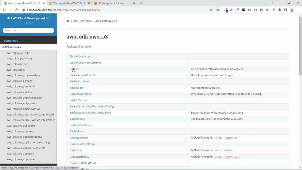 AWS CDK Tutorial python |CREATING STATIC AWS S3 WEBSITE - FOR BEGINNERS