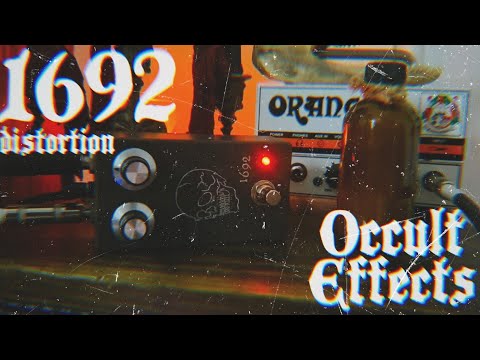 Occult Effects 1692 distortion | Reverb