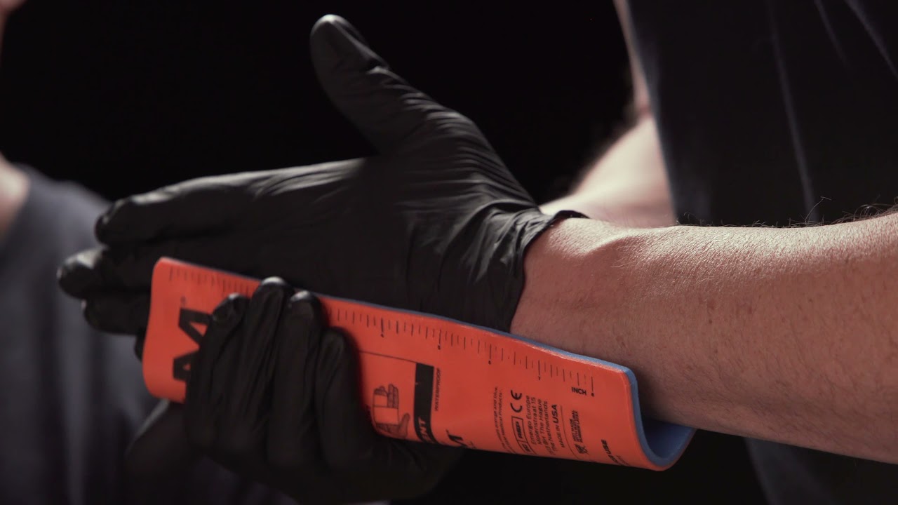 SAM Splint Training #3: Ulnar Gutter Splint