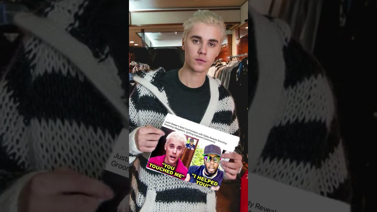 Justin Bieber’s Bold Confrontation with Diddy Reveals Shocking Grooming Allegations😱😱