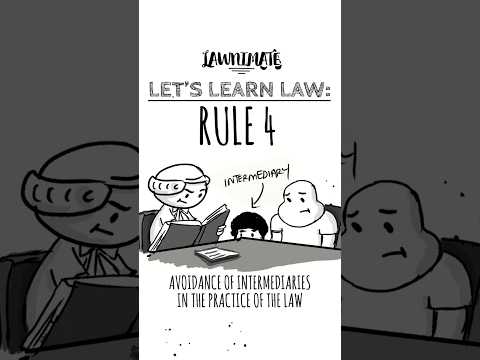 Rules of Professional Conduct: Rule 4 #edutainment #nigerianlawschool #education