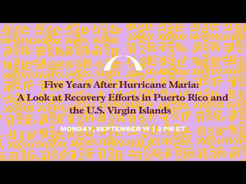 Hurricane Maria Recovery Efforts in Puerto Rico & U.S. Virgin Islands ...